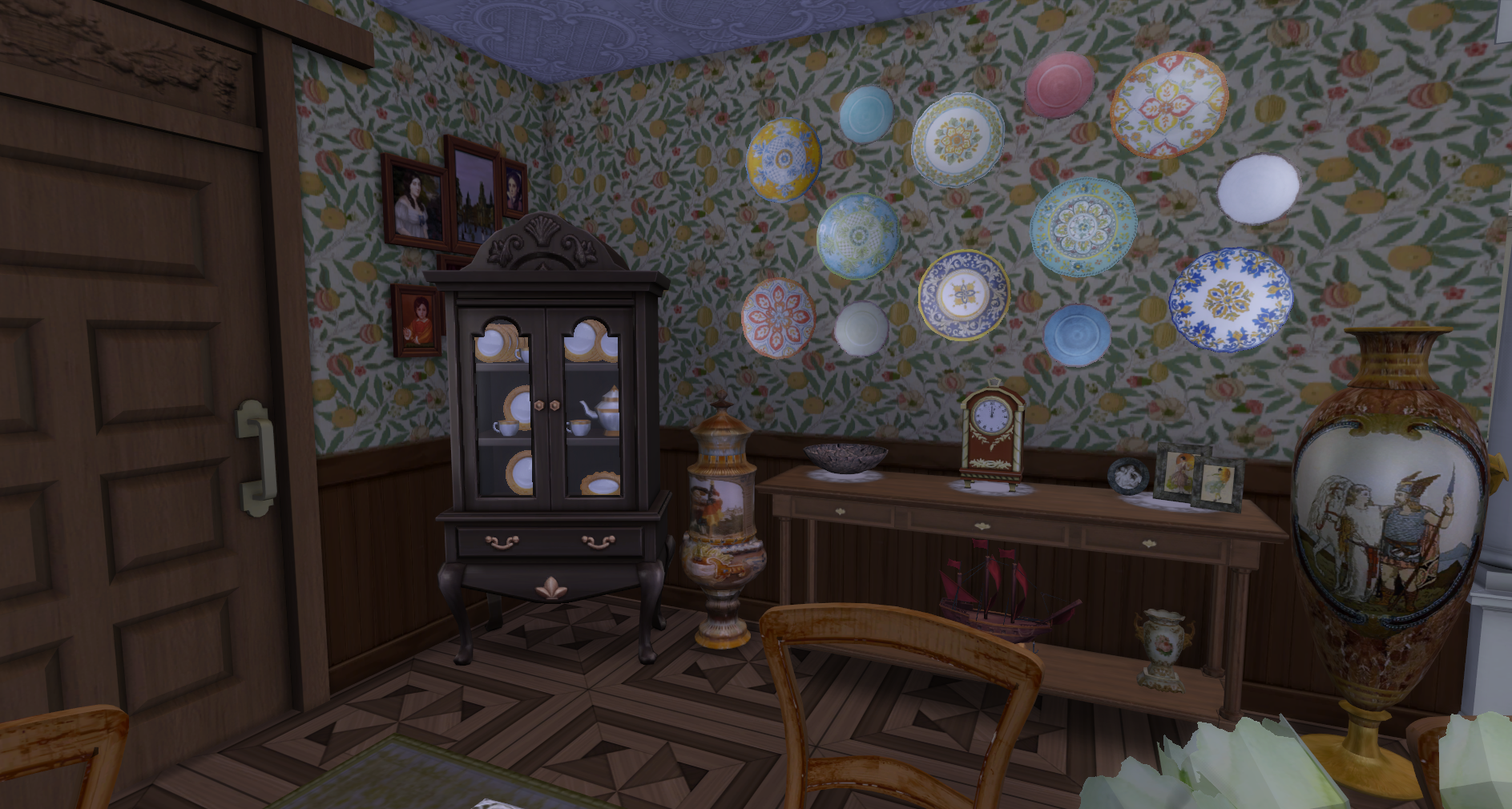 The Sims Powder Room: The Cronhardt