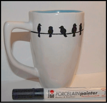 DIY : Tasse personnalisée - Caro Dels - Blog DIY et loisirs créatifs