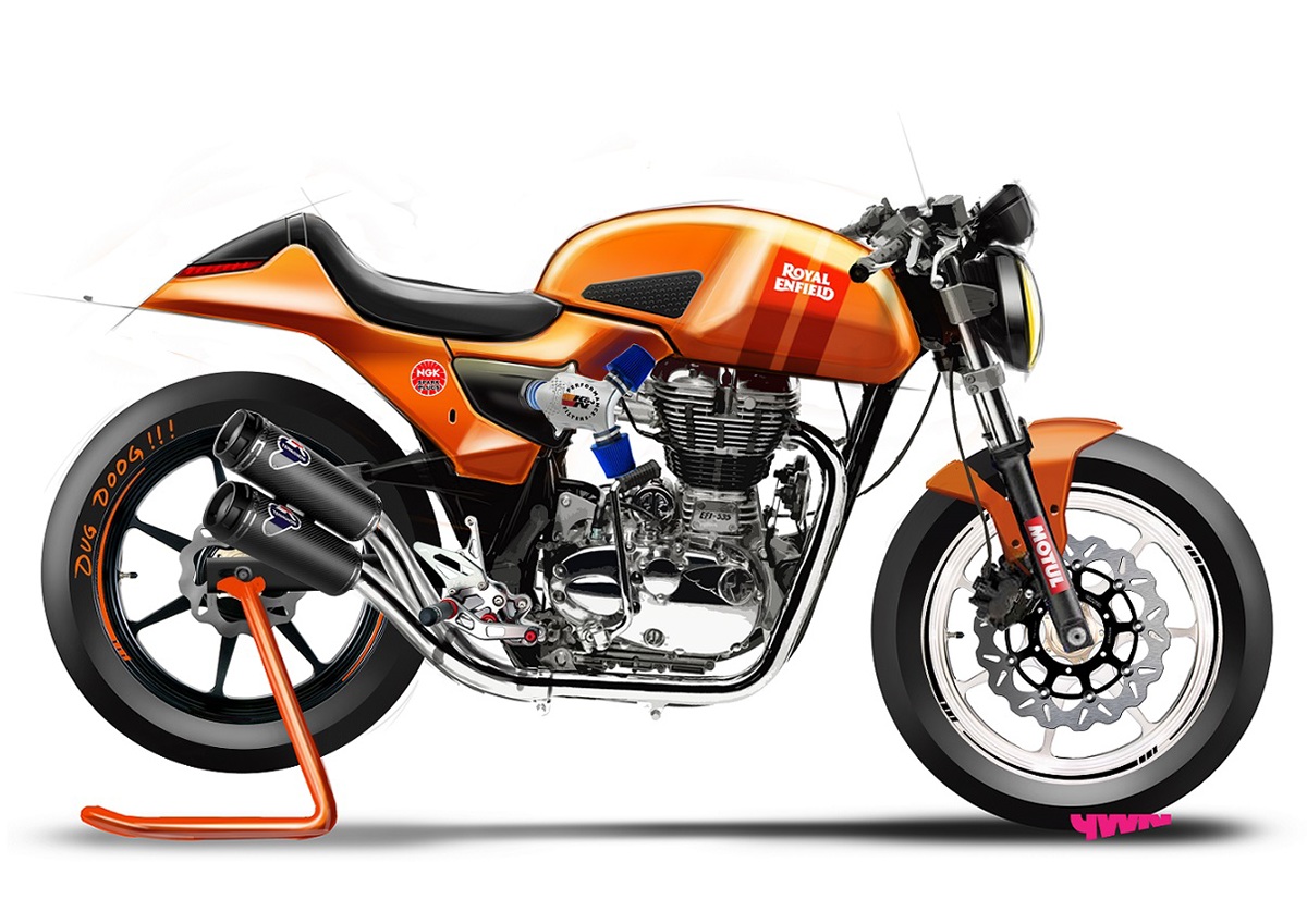 BLACK CAT garage : Royal Enfield proto