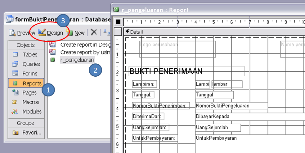 Cara Untuk Membuat Aplikasi Form Bukti Pengeluaran Dengan Microsoft ...