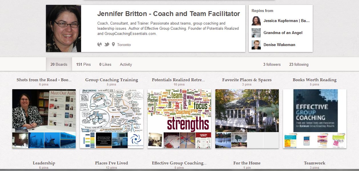 Group Coaching: Ins and Outs: Visual Supports in Your Group Coaching Work
