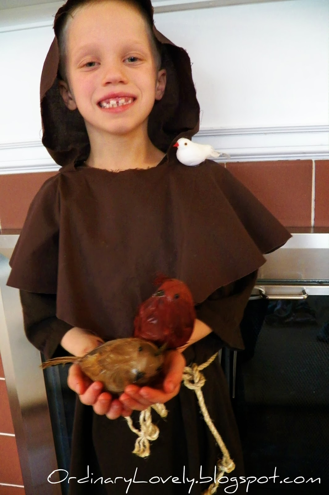 Ordinary Lovely: Dressing up for All Saint's Day!