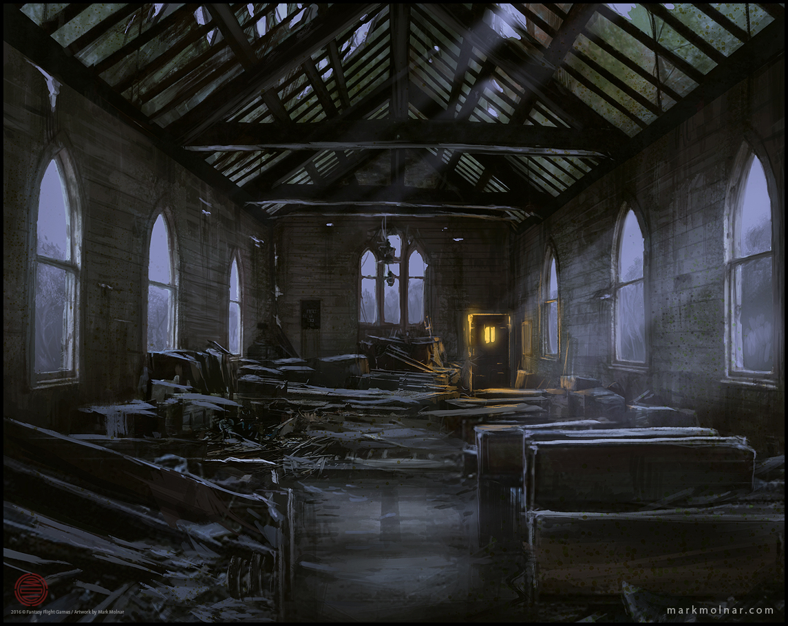 Mark Molnar - Sketchblog of Concept Art and Illustration Works: Arkham ...