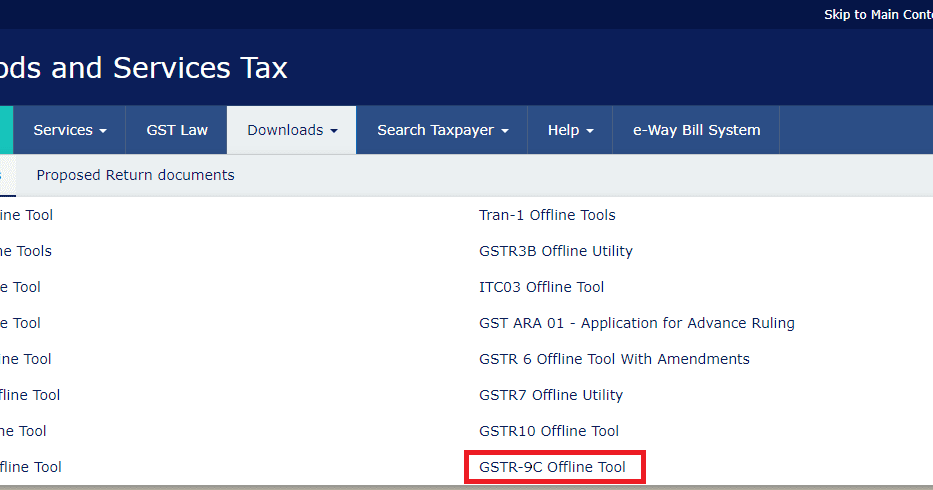 Excel based Form GSTR-9C Offline Utility Released by CBIC
