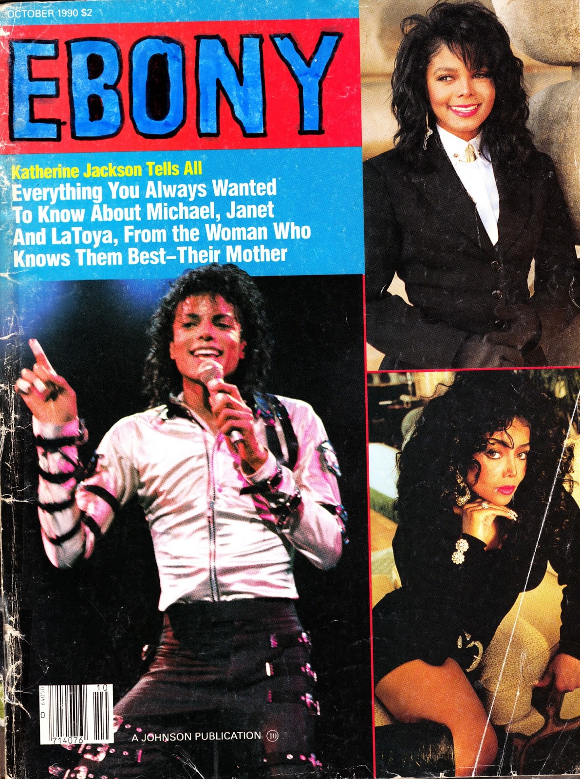 Michael and the Truth: Magazine Scans: Ebony Magazine 1990