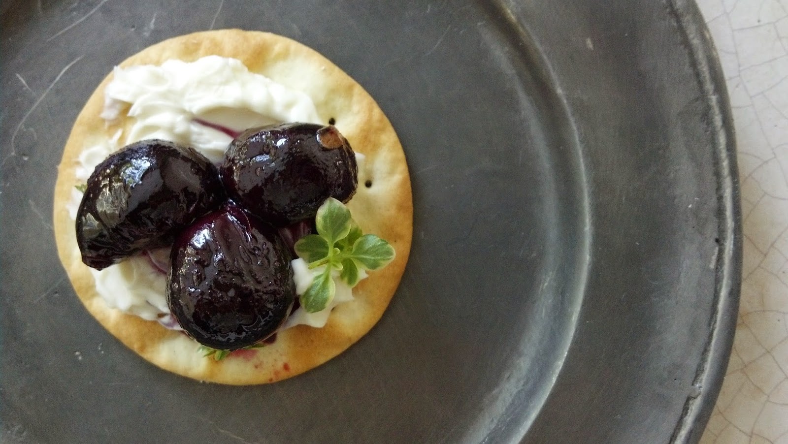 salted sugared spiced™: Lemon Thyme Roasted Grapes