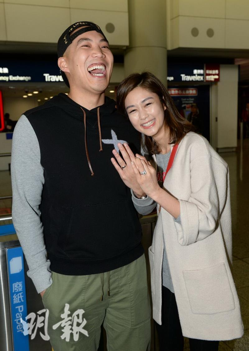 Eliza Sam's husband, Joshua is staying in Hong Kong for few months ...