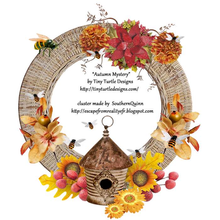 Escape From Reality Blog: FTU 'Autumn Mystery' Cluster & Cluster Frames