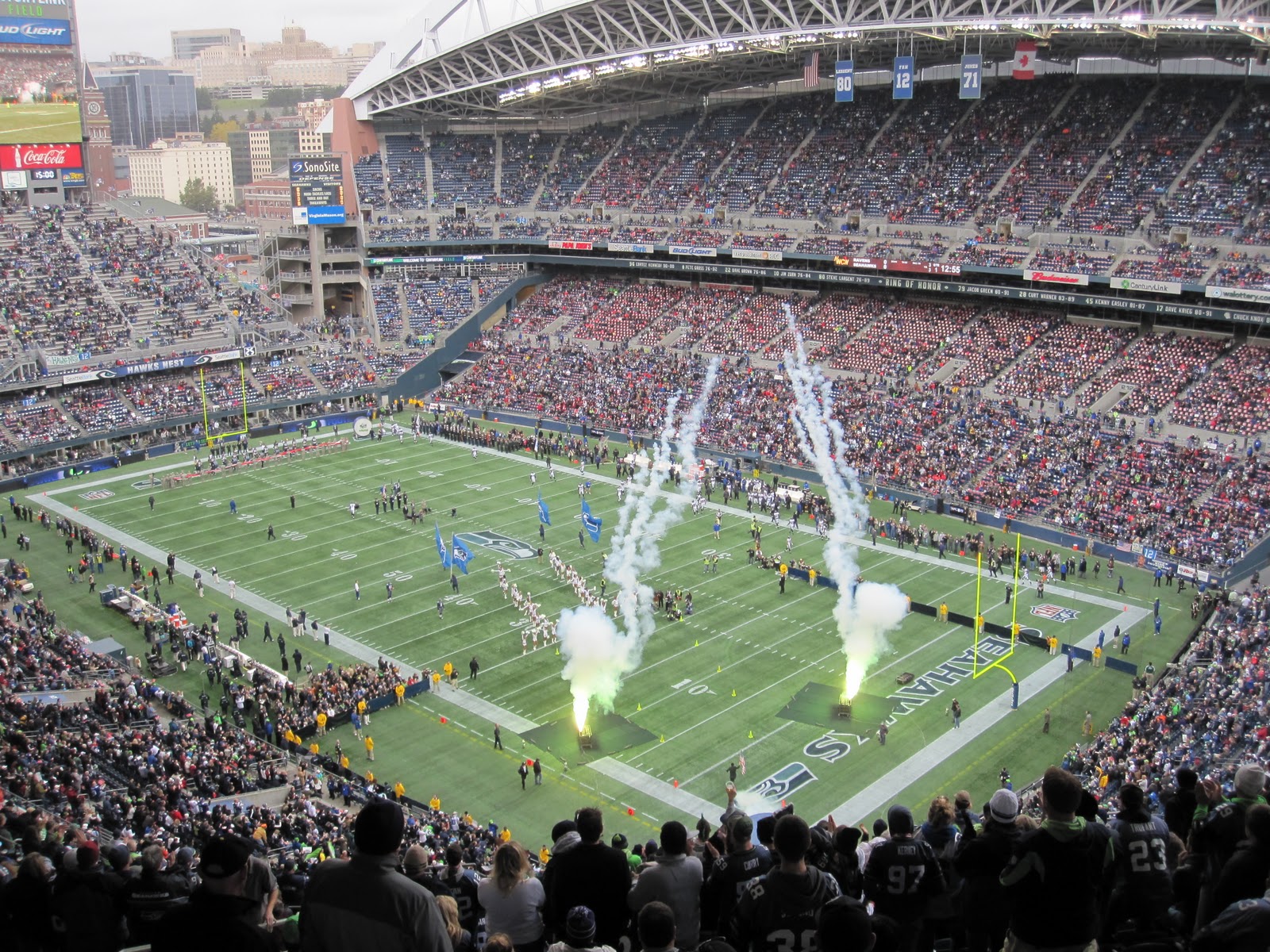 Adventures of EdRocker: My First Seahawks Game!