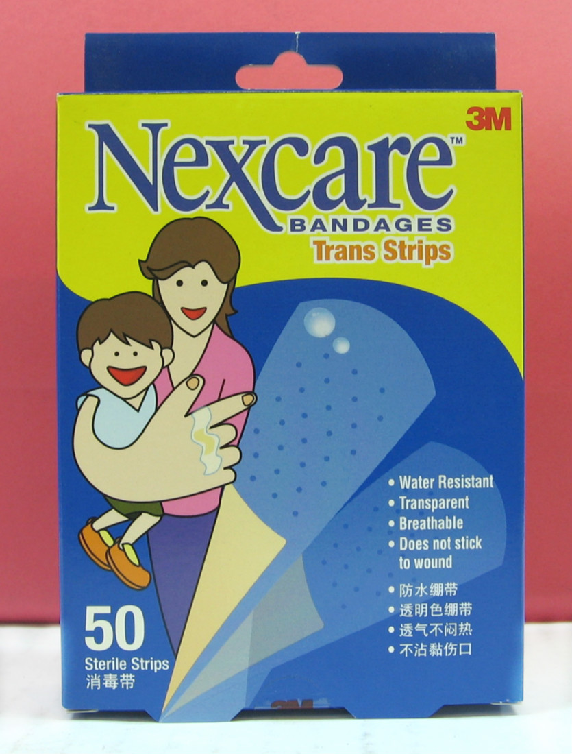 Pharmacy OTC: NEXCARE at very low price in Wellcare Shop, Penang.