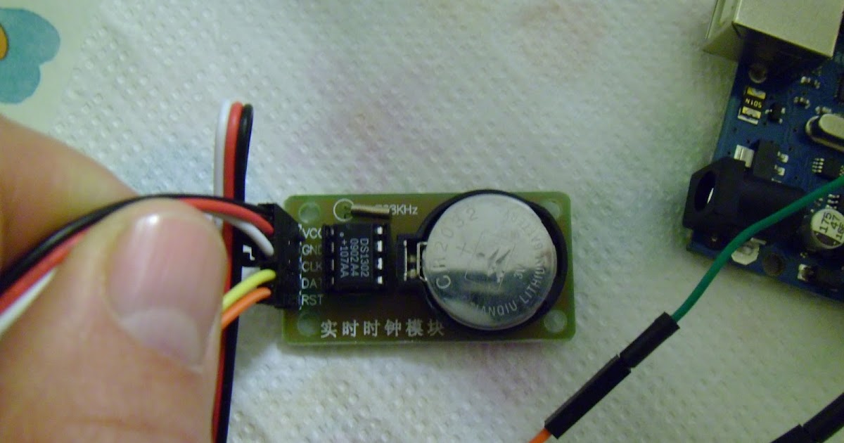 DHOB: Real Time Clock (RTC) con DS1302 ed Arduino
