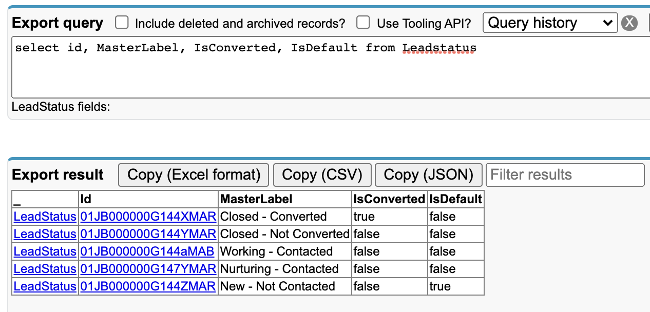 Salesforce Code Crack Leadstaus Object In Salesforce