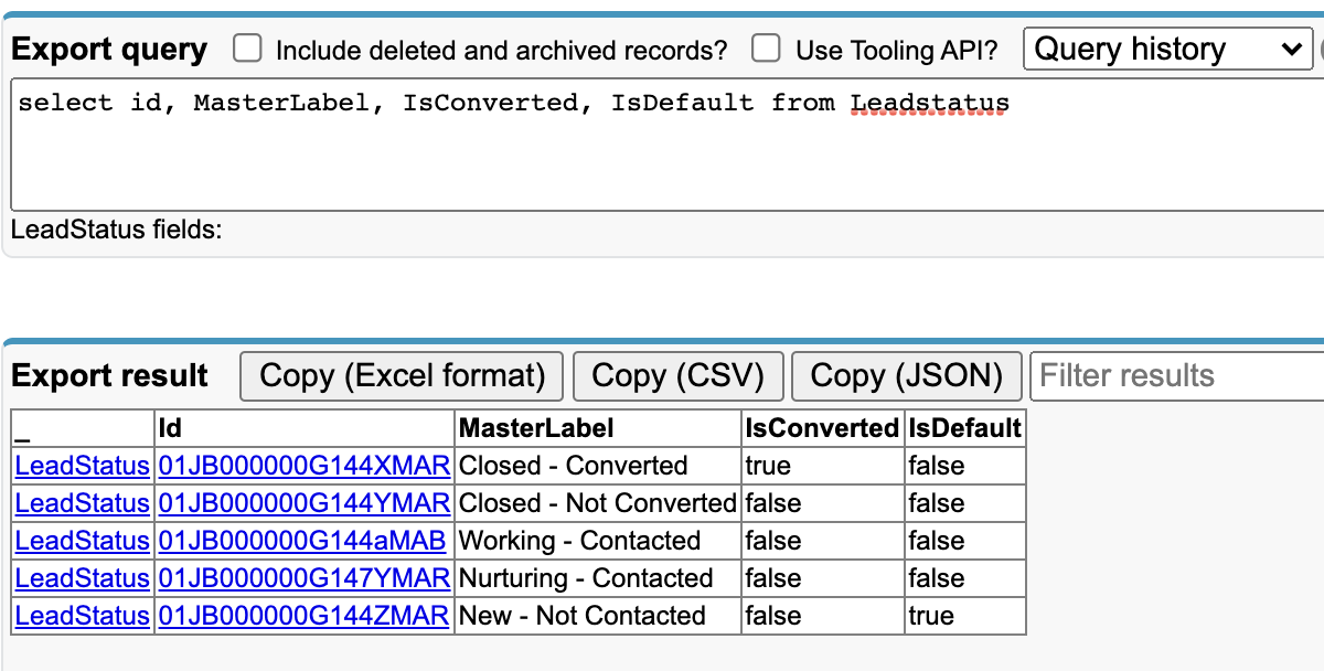 Salesforce Code Crack Leadstaus Object In Salesforce