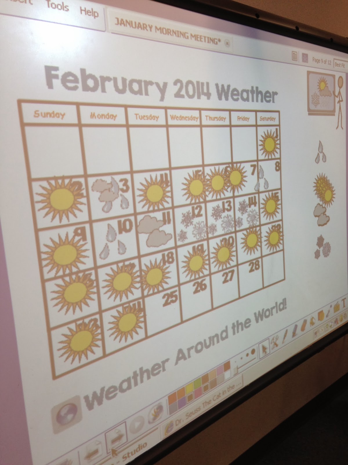 A DAY IN AU {Circle Time} - Teaching Special Thinkers