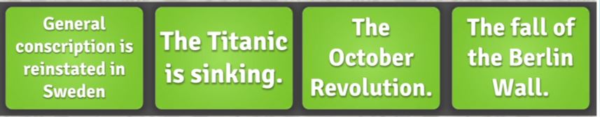 Backpacker Game Solutions: Historian - Junior / Senior / Expert