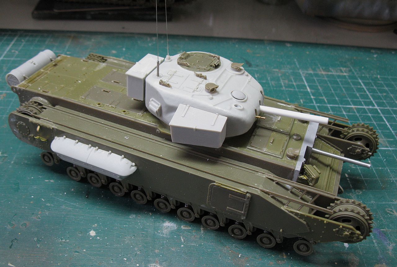 Panzerserra Bunker- Military Scale Models in 1/35 scale: Churchill Mk I ...