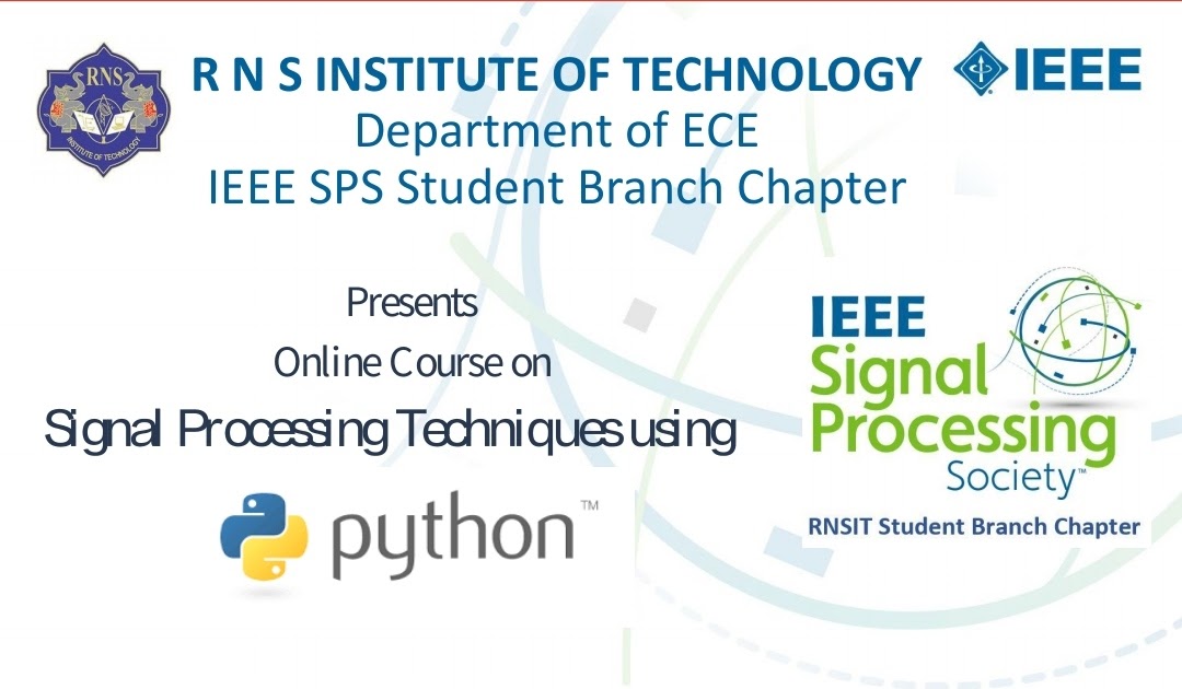 Center Of Excellence In Signal Processing Online Course On Signal Processing Techniques Using