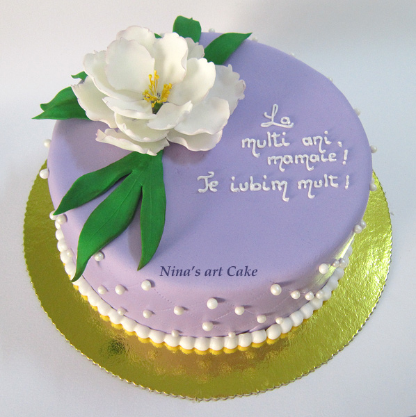 Nina's Art Cake: Tort aniversar