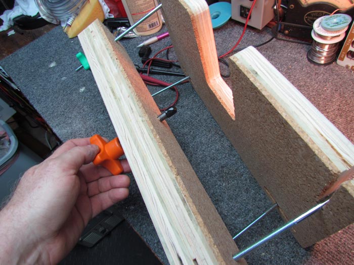 Guitar Neck Removal Jig, Pt. 2 - Completion Crawls Backward (When Alarmed)