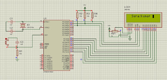 LCD Interfacing with 8051 Microcontroller