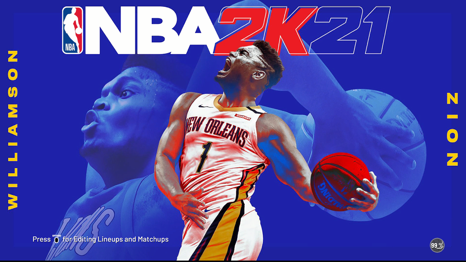 NBA 2K20 Zion Williamson 2K21 Loading Screen by jericksiscar3