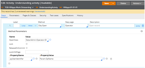 Pega Learnings: Understanding a Activity How it works