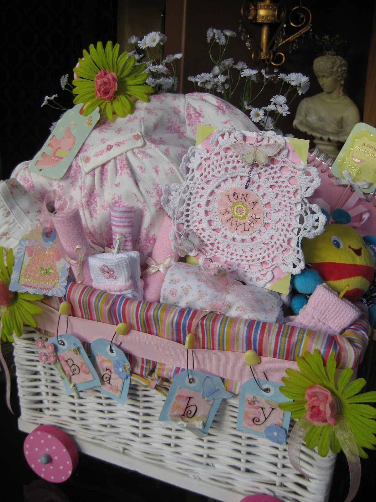White Horse Relics: Unique Themed Baby Gift Baskets!