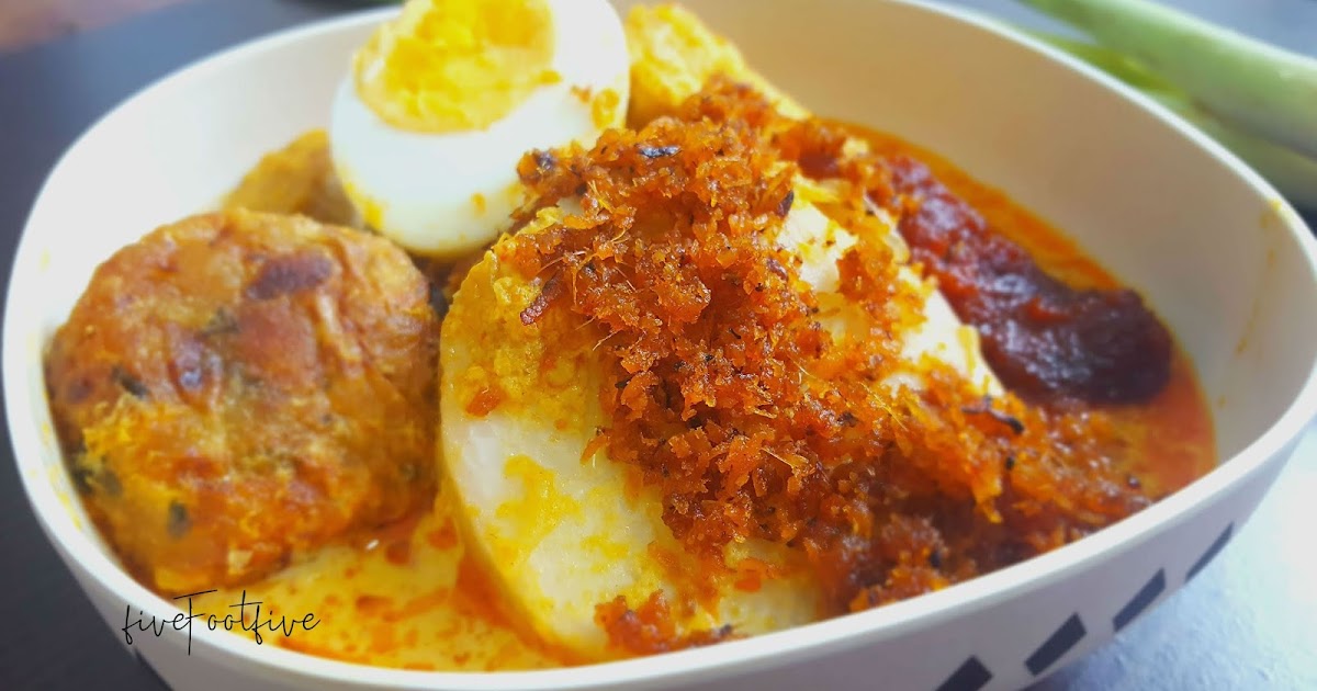 FiveFootFive Sg: My Favourite Recipes: Lontong Sayur Lodeh