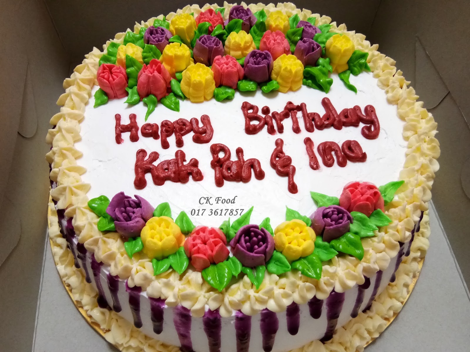 Cendana Kasih: Tempahan Kek Birthday