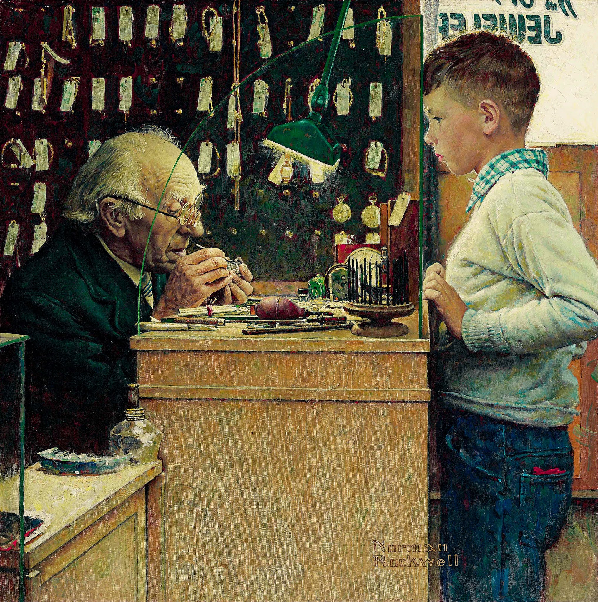 Welcome to RolexMagazine.com: Norman Rockwell: 1954 What Makes It Tick ...