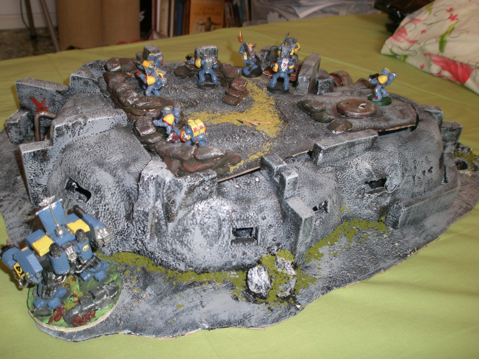 Warhammer 40k & Board Games from Greece: A bunker made out of the fryer ...