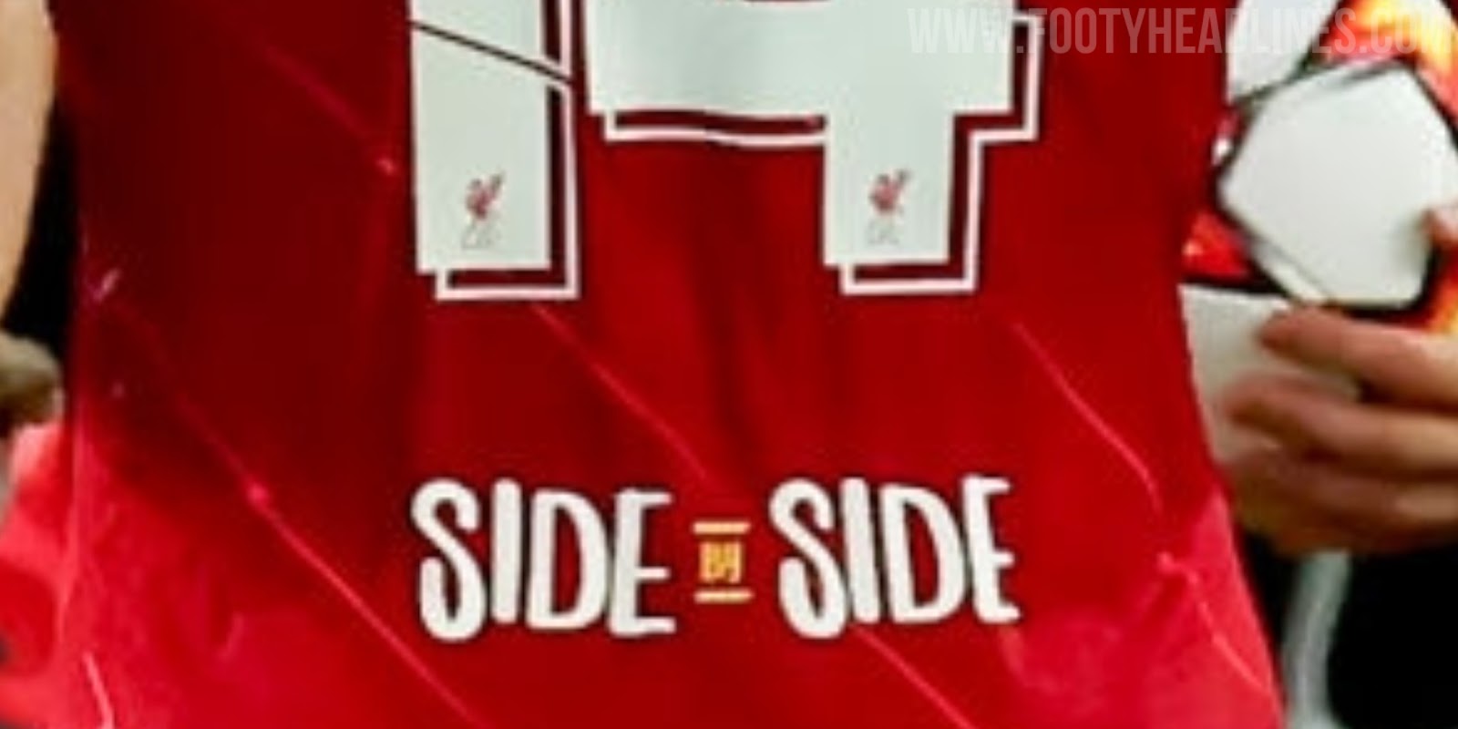 Liverpool Wear New Charity Logo In Champions League - Footy Headlines