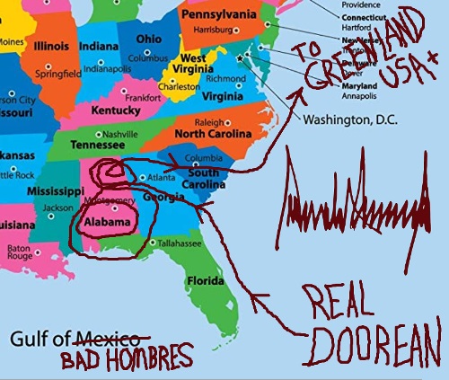 Econ-Ecoff: Trump's Dorian Hurricane Path Map