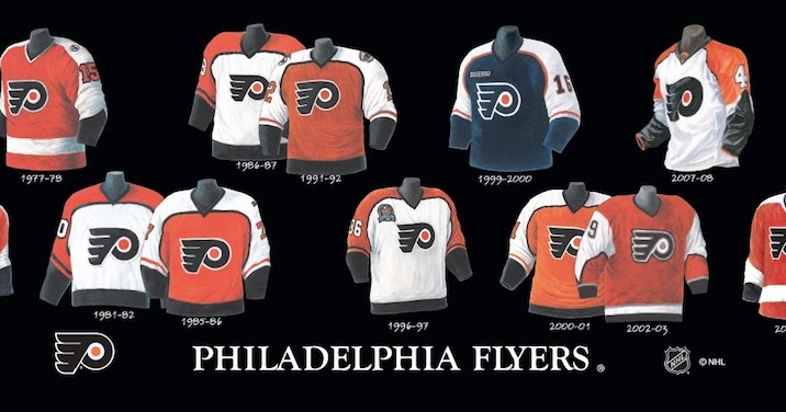 Philadelphia Flyers jerseys | Heritage Uniforms and Jerseys and ...