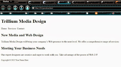 HTML Practice & Exercise
