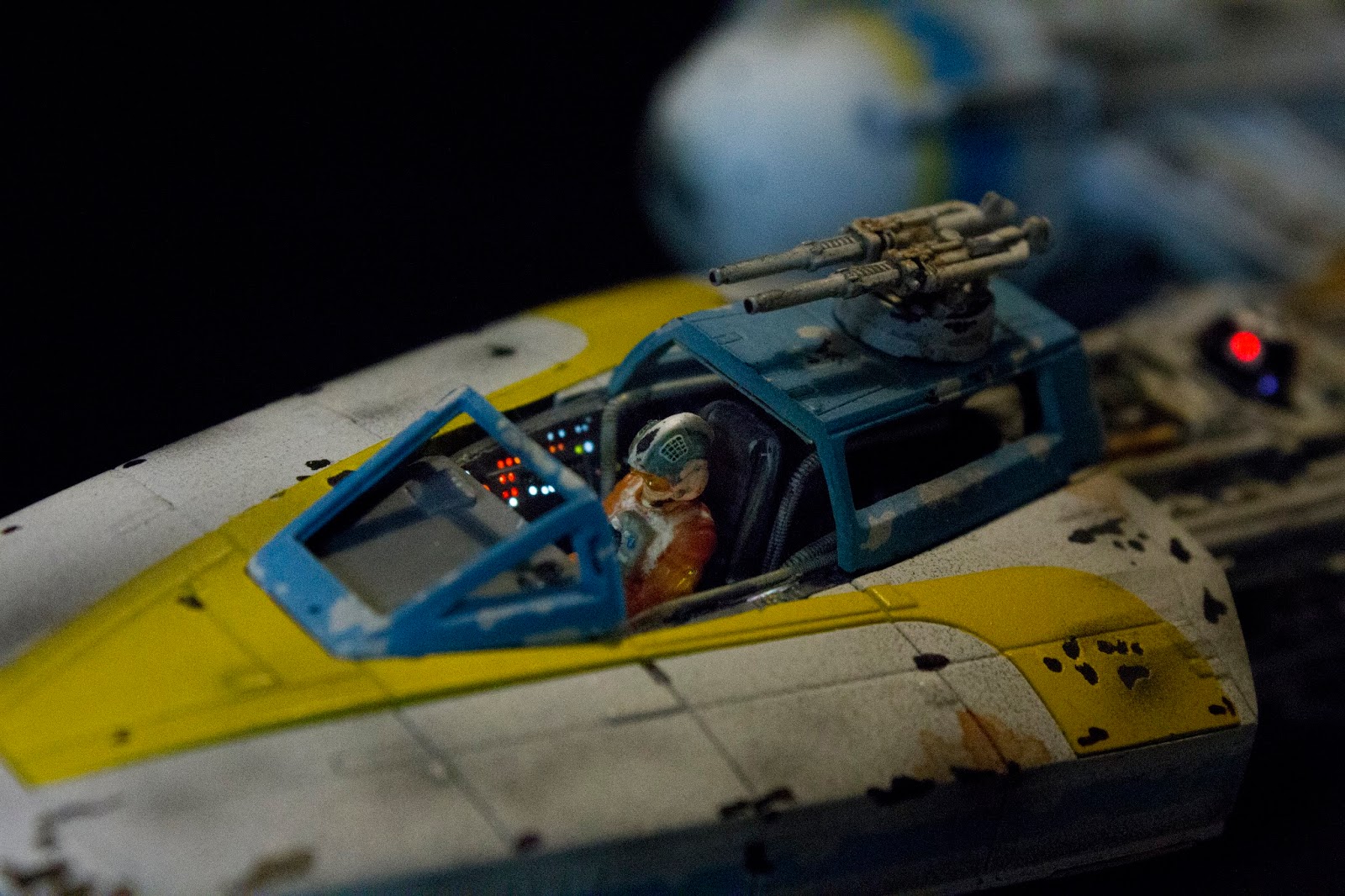 Bandai Y-Wing Starfighter Model Build