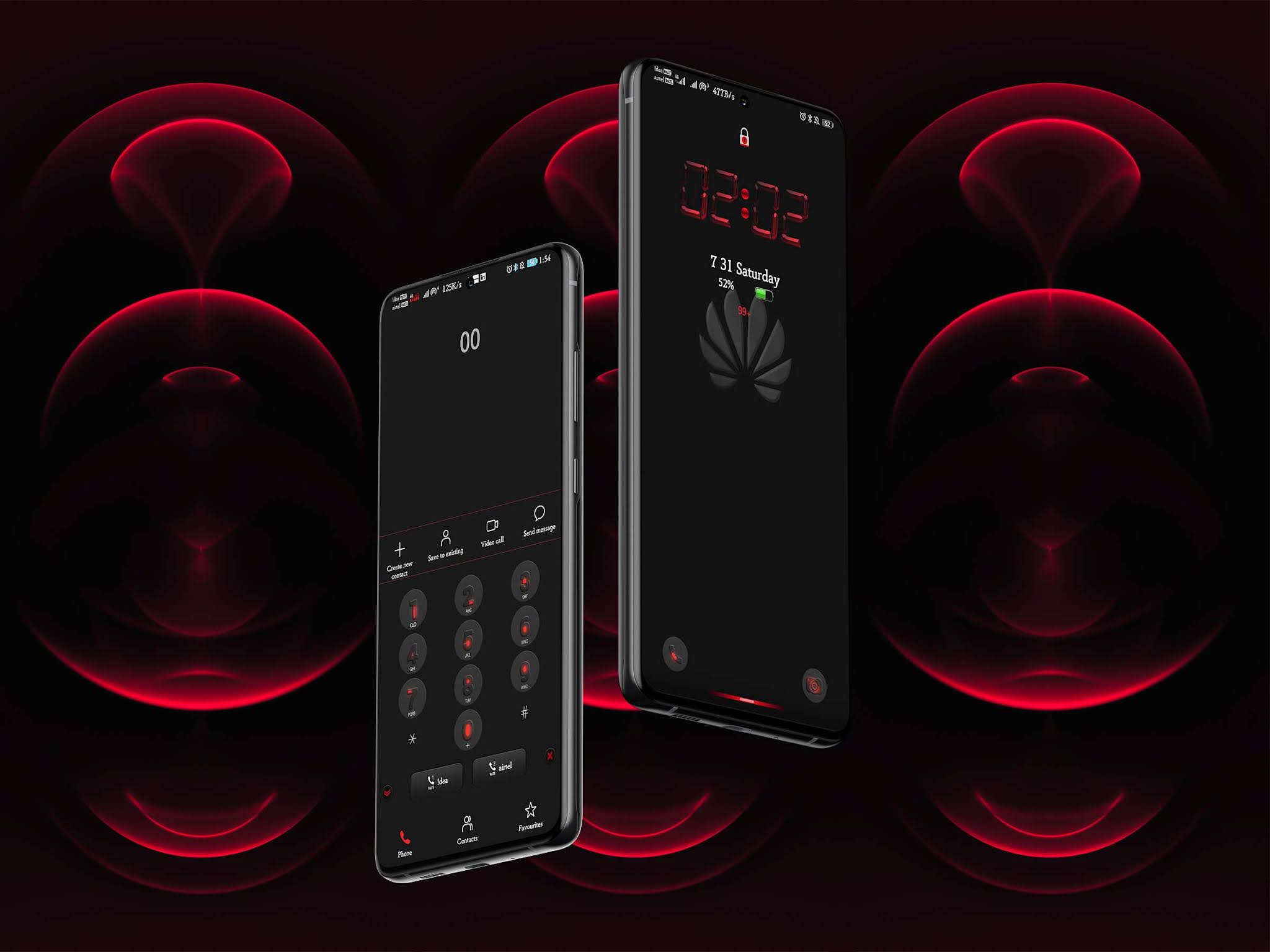[ EMUI THEME ] King Red v2 EMUI Theme adaptation EMUI 11 |EMUI 10.1 ...