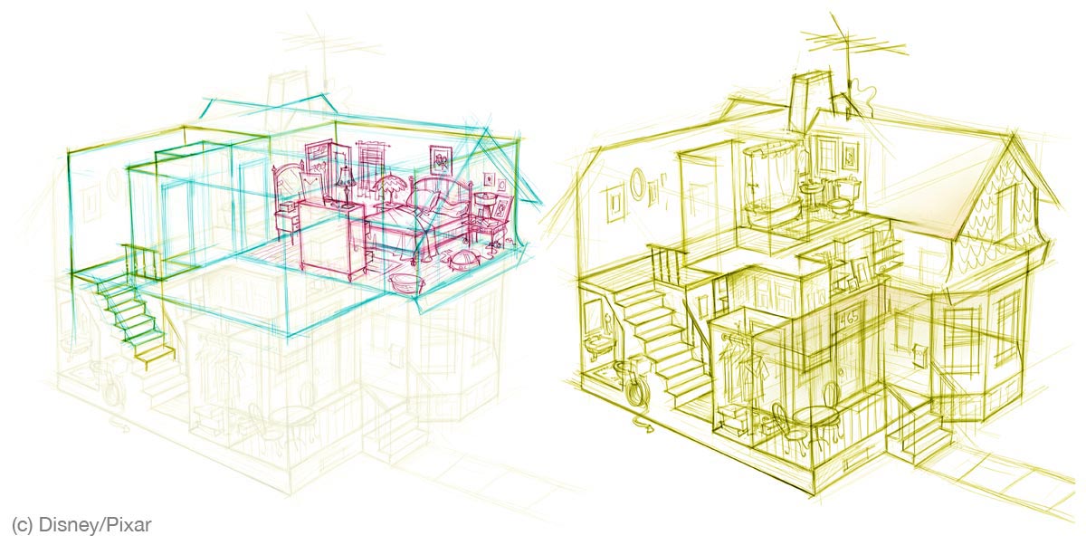 Living Lines Library: Up (2009) - Prop Design