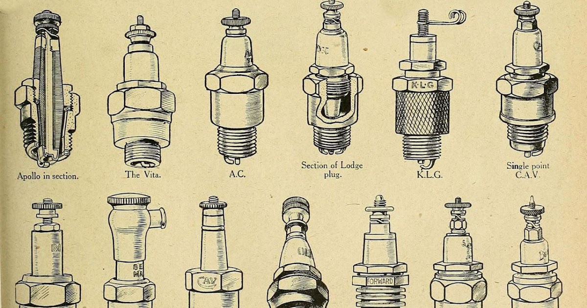 Just A Car Guy: 1920 spark plugs