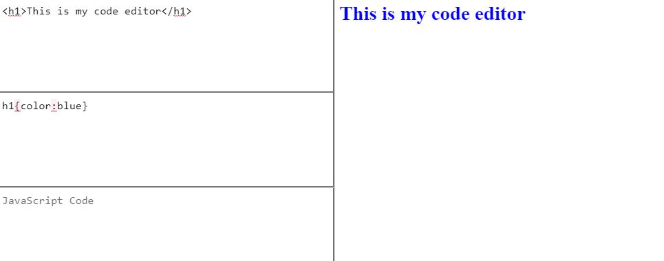 Codingflag Build Your Own Live Code Editor Using Html Css And Javascript