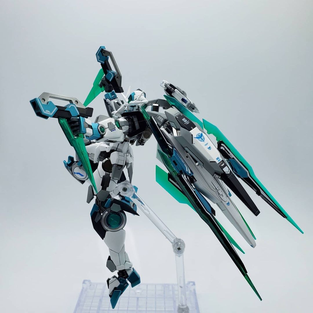 RG 1/144 00 Qant Full Saber Custom by gunplasythe - Pilot-Exia Gundam