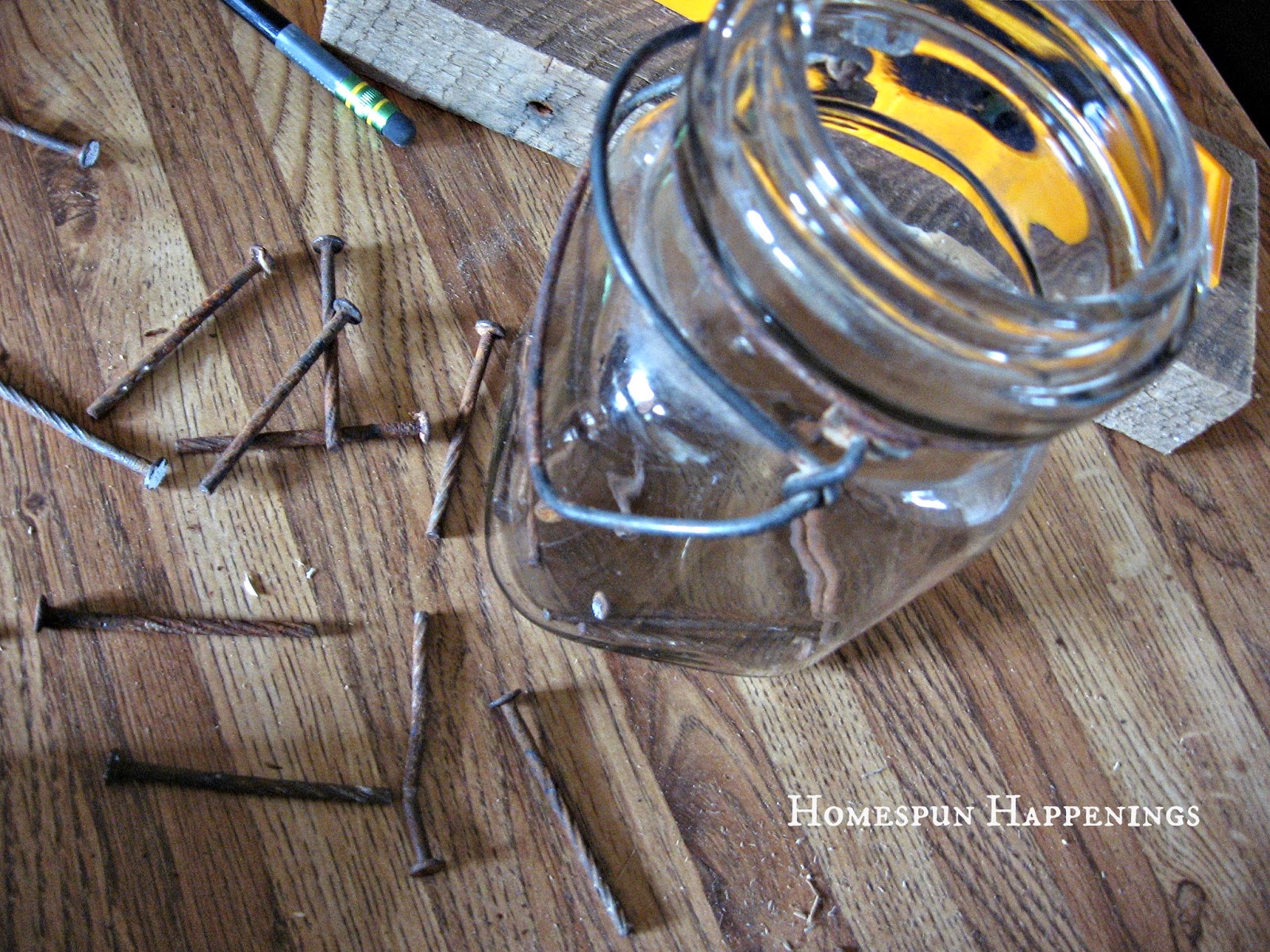 Homespun Happenings: Apple Ladders Made From Pallets