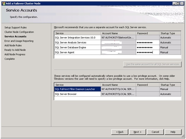 Manage-SQLServer: SQL Server 2008 Cluster Installation