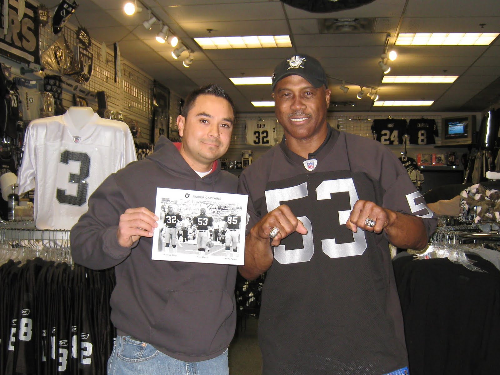 My Autograph Signings: Rod Martin Autograph Signing