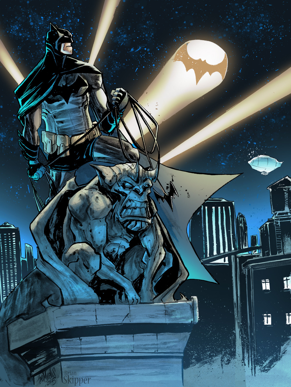 Images: Comic Book Art Of Batman And Foes Drawn By Notable Artists And ...