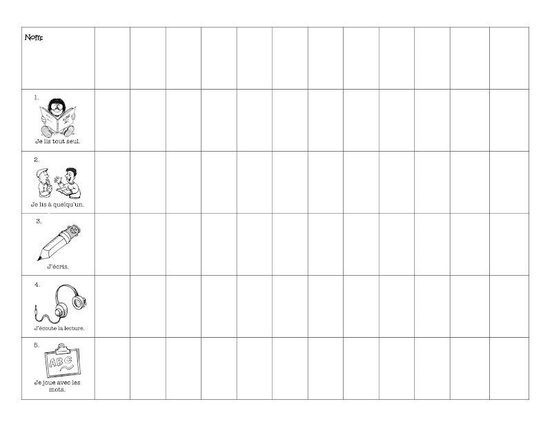 Madame Belle Feuille: les cinq au quotidien