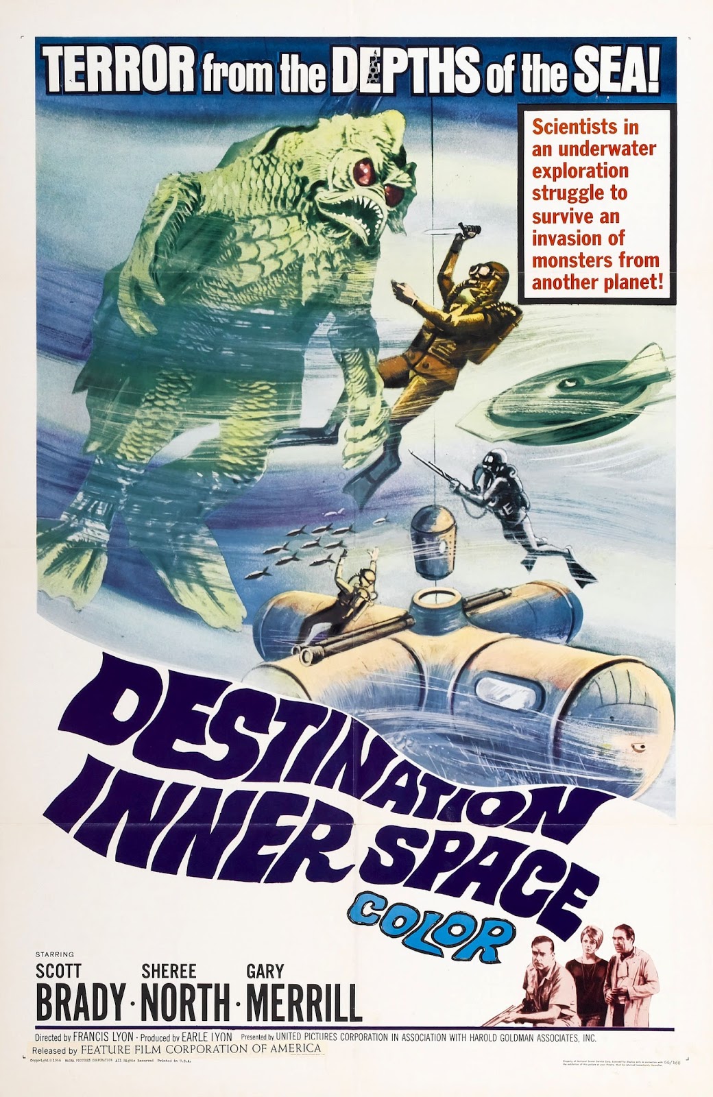 Baker's Log: A Quick Look: DESTINATION INNER SPACE (1966 - color)