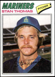 WHEN TOPPS HAD (BASE)BALLS!: 1977 MARINERS REDO- STAN THOMAS