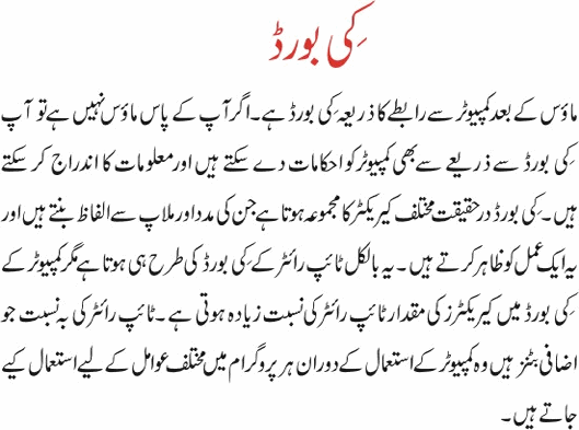 Computer Notes Part 1 (Urdu)