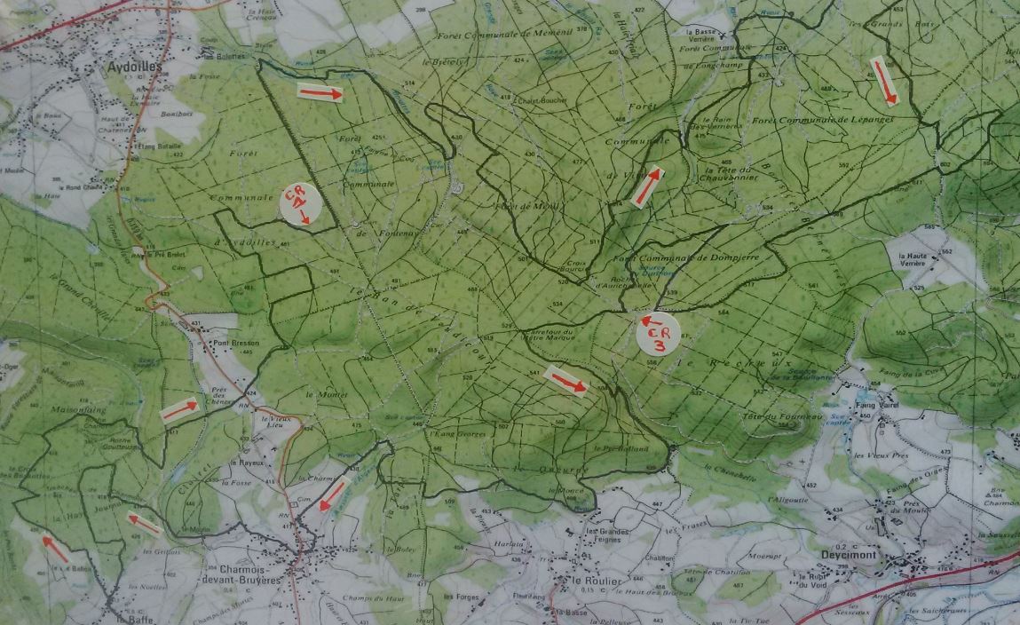 Randonnées VTT dans l'Est: Rando VTT La Baffe (La Baffe-Mossoux le 03 ...